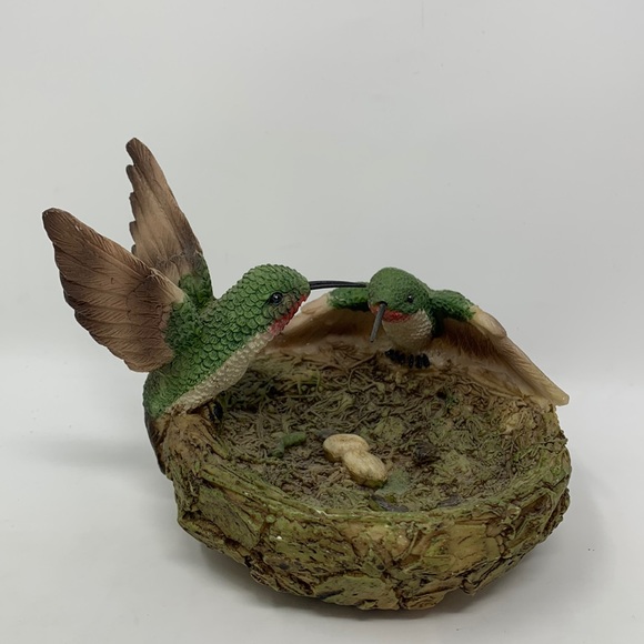 Other | Hummingbirds Figurine With Nest | Poshmark